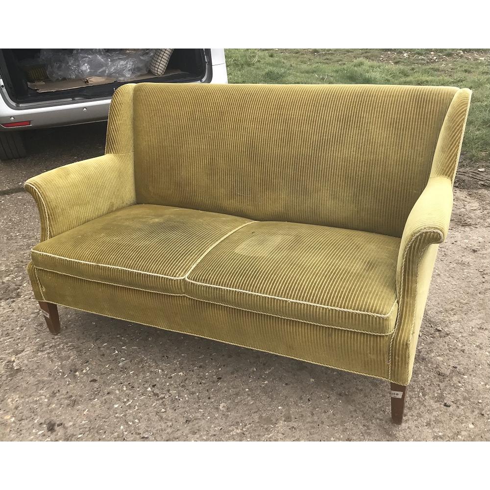 Danish Sofas for restoration: Danish Winged Sofa