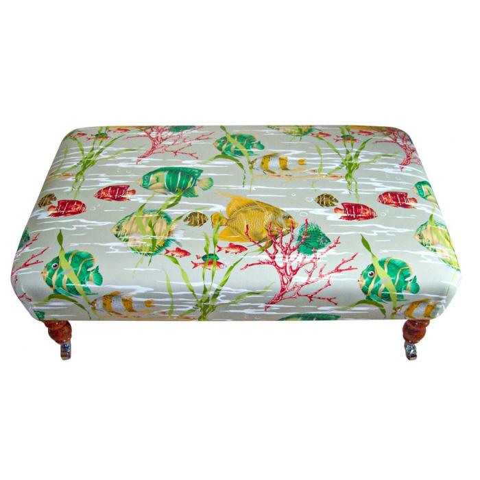 Large Footstools : Tropical Footstool